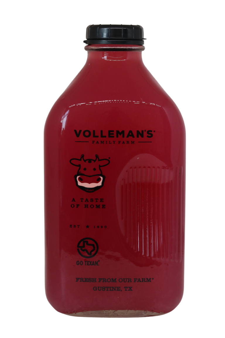 Volleman's Family Farm - Milk in glass bottles from a local Texan family