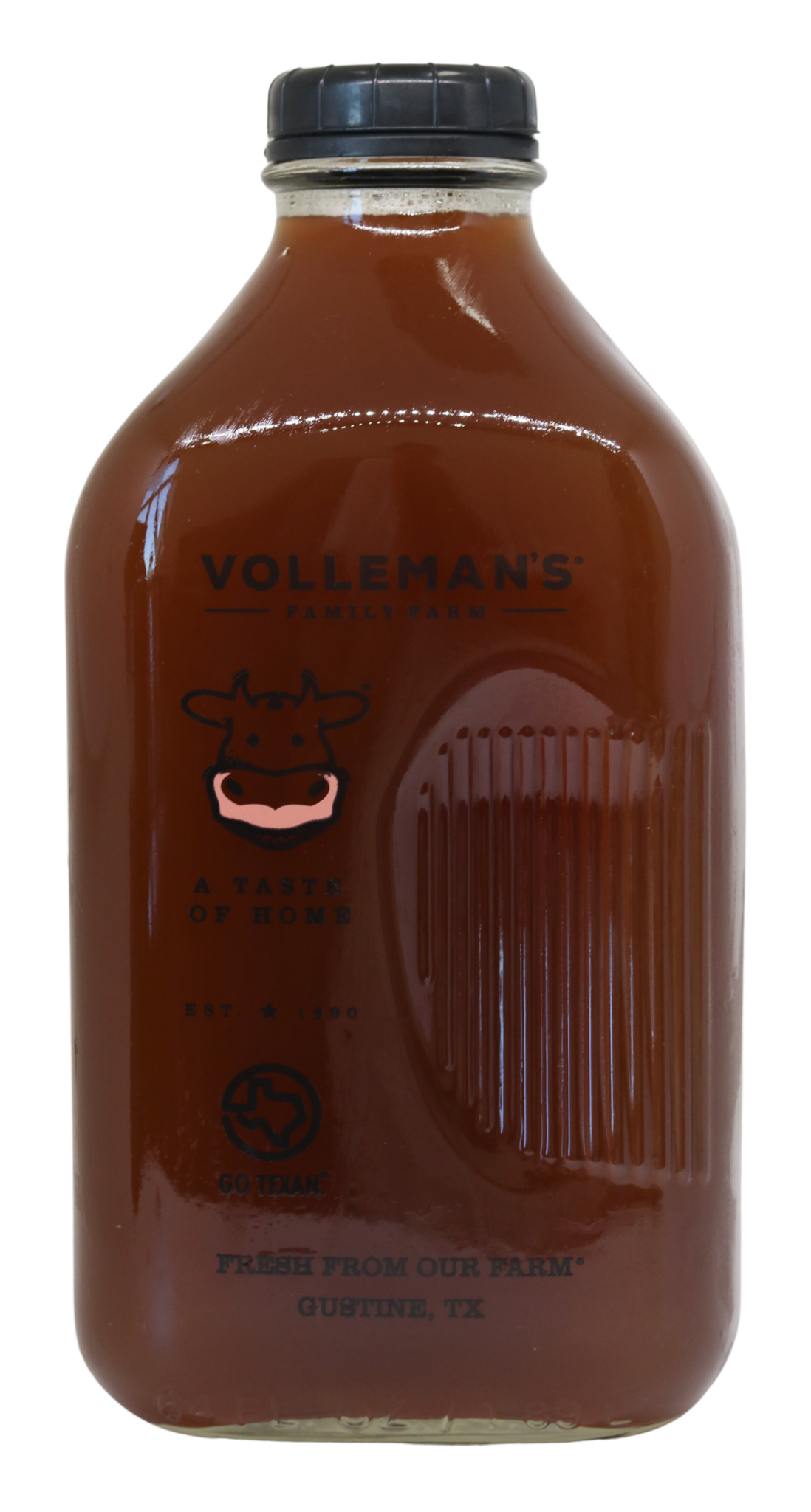 Volleman's Family Farm - Milk in glass bottles from a local Texan family