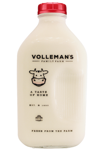 Volleman's Dairy - Milk in glass bottles from a local Texan family